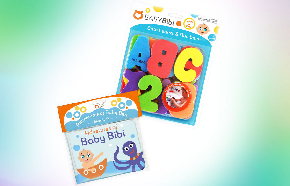 Best baby gifts 2017: ABC bath letters and bath book by Baby Bibi ...