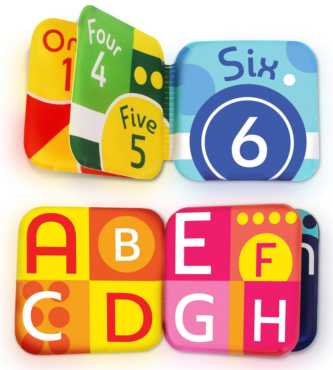 Baby ABC & Numbers Bath Books – BabyBibi