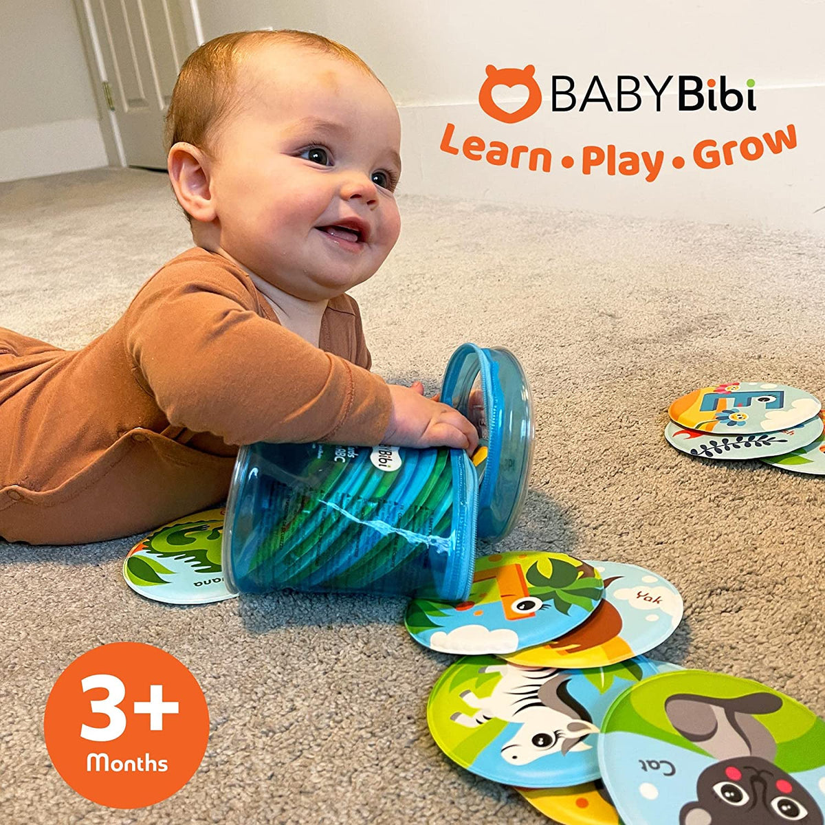 ABC Animal Bath Cards – BabyBibi